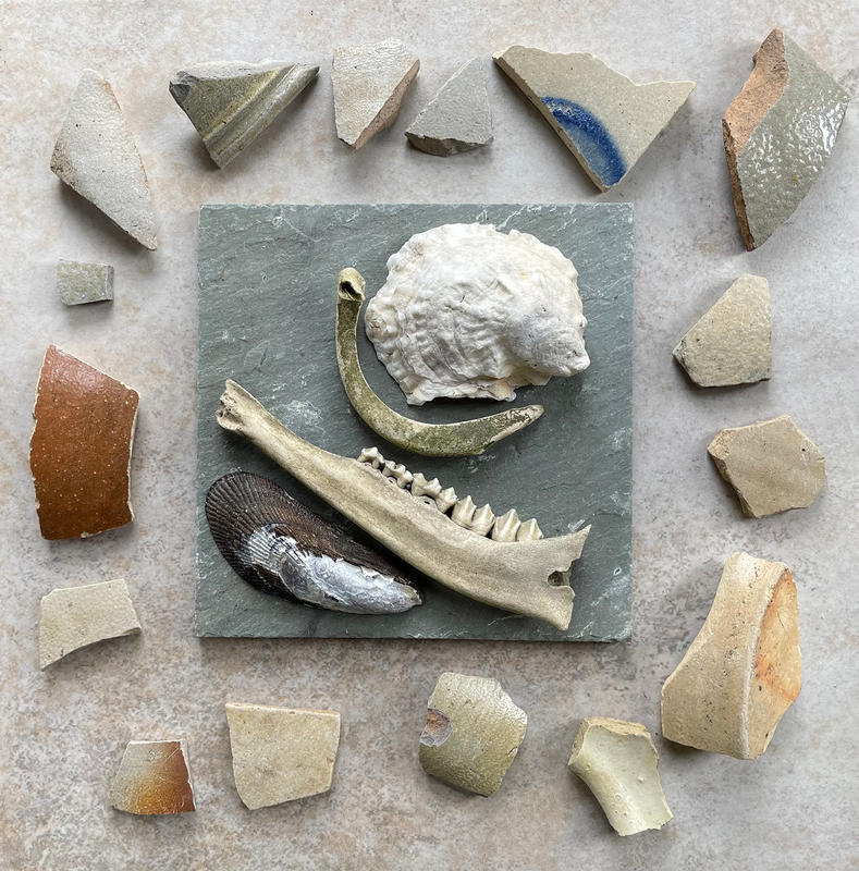 Mudlarking the Mystic | Found Objects