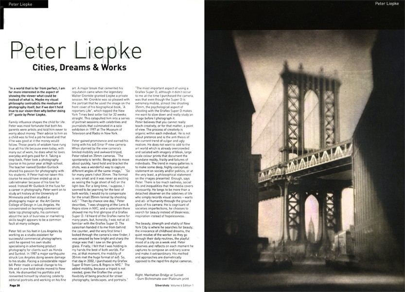 Peter Liepke PHOTOGRAPHS